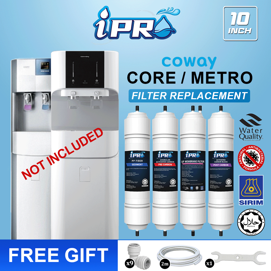COWAY Filter Replacement for Coway Core / Metro with Antibacterial ...