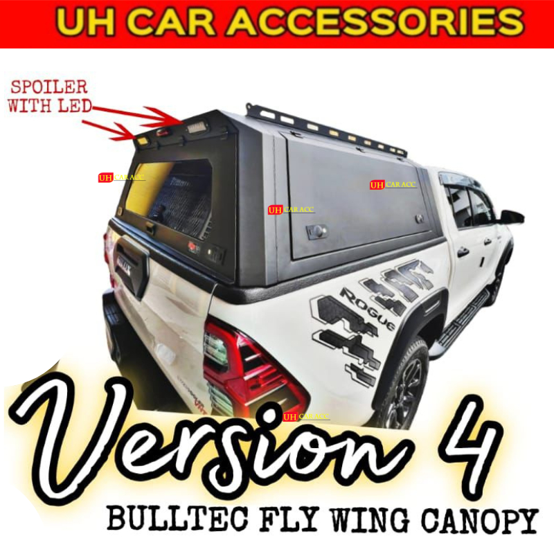 (CANOPY V4) FORD RANGER HILUX VIGO REVO ROGUE TRITON DMAX NAVARA ...