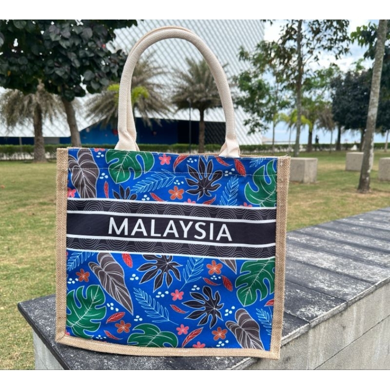 jute bag - tote bag - klcc bag - bag twin tower - canvas bag - tote bag ...