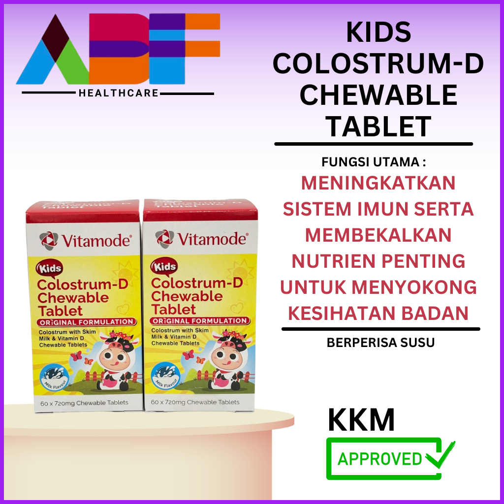 VITAMODE KIDS COLOSTRUM-D CHEWABLE TABLET (VITAMIN KANAK-KANAK ...