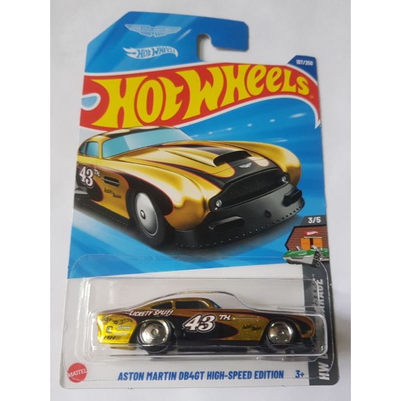 Hotwheels Aston Martin DB4GT High-Speed Edition STH 25E | Shopee Malaysia