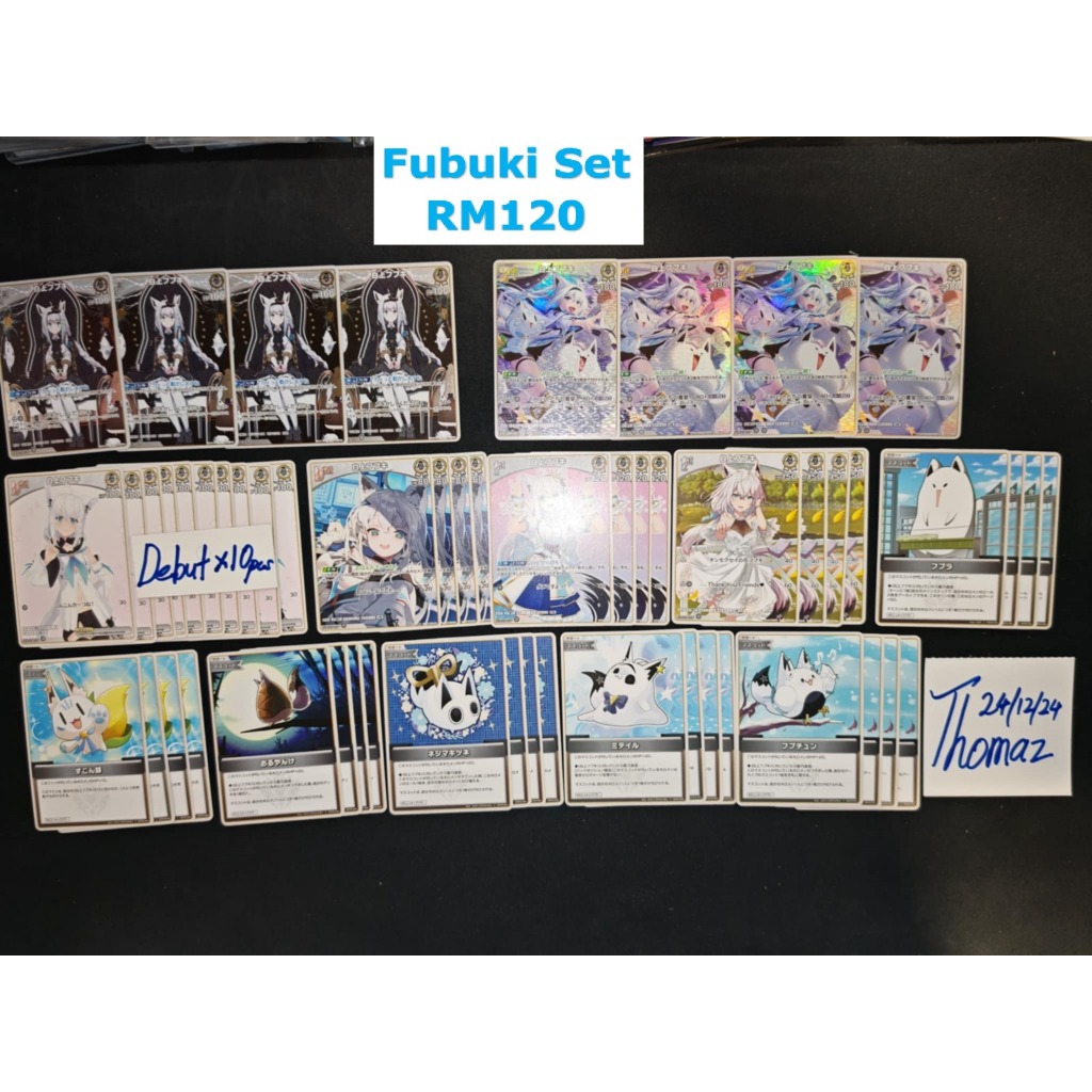 Hololive hBP02 Fubuki Playset | Shopee Malaysia