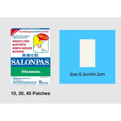 SALONPAS PATCH (10'S) SHORT EXPIRY PROMO 3/2025 | Shopee Malaysia