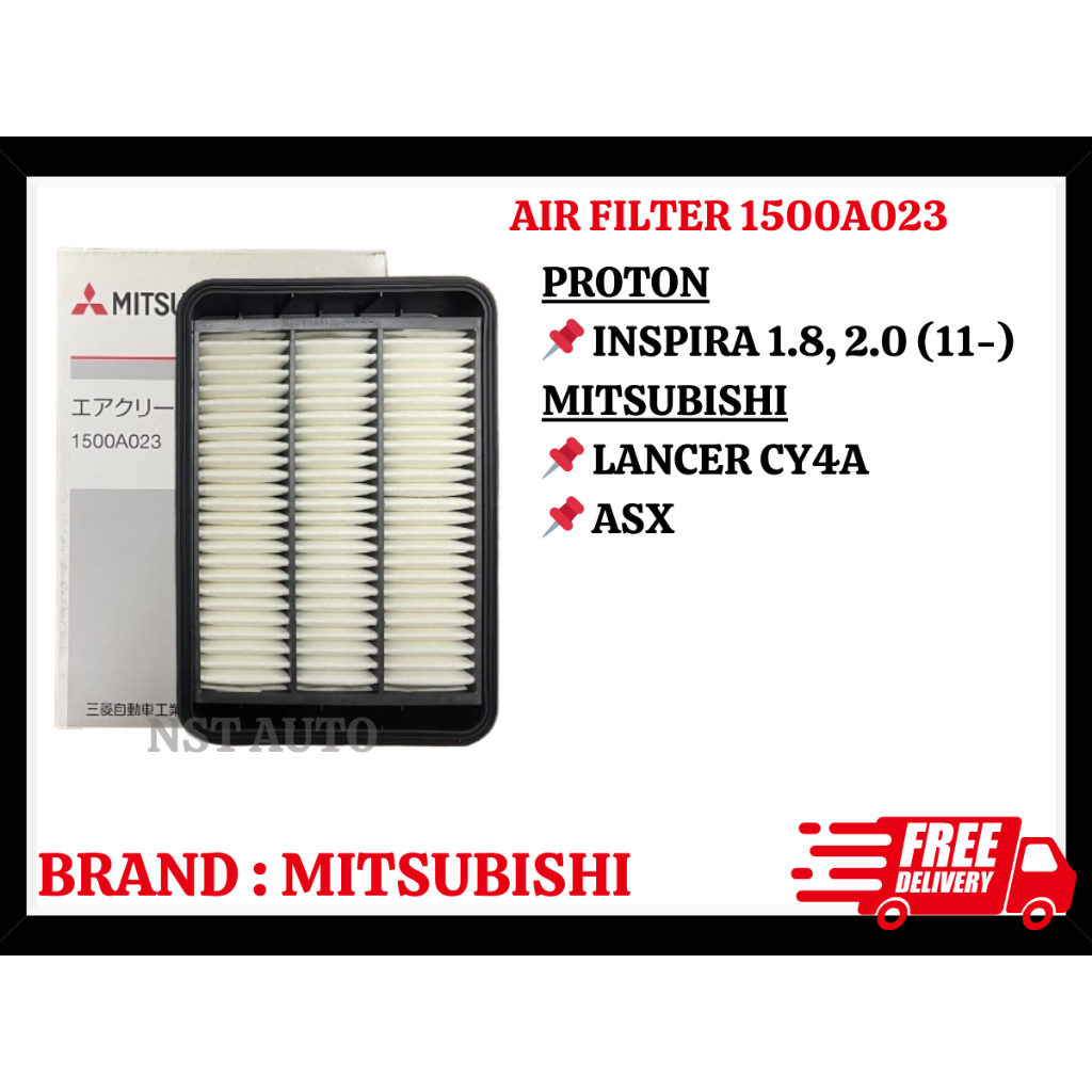 Proton Inspira 2.0CC / Mitsubishi Lancer 2.0CC -1500A023- Engine Air ...