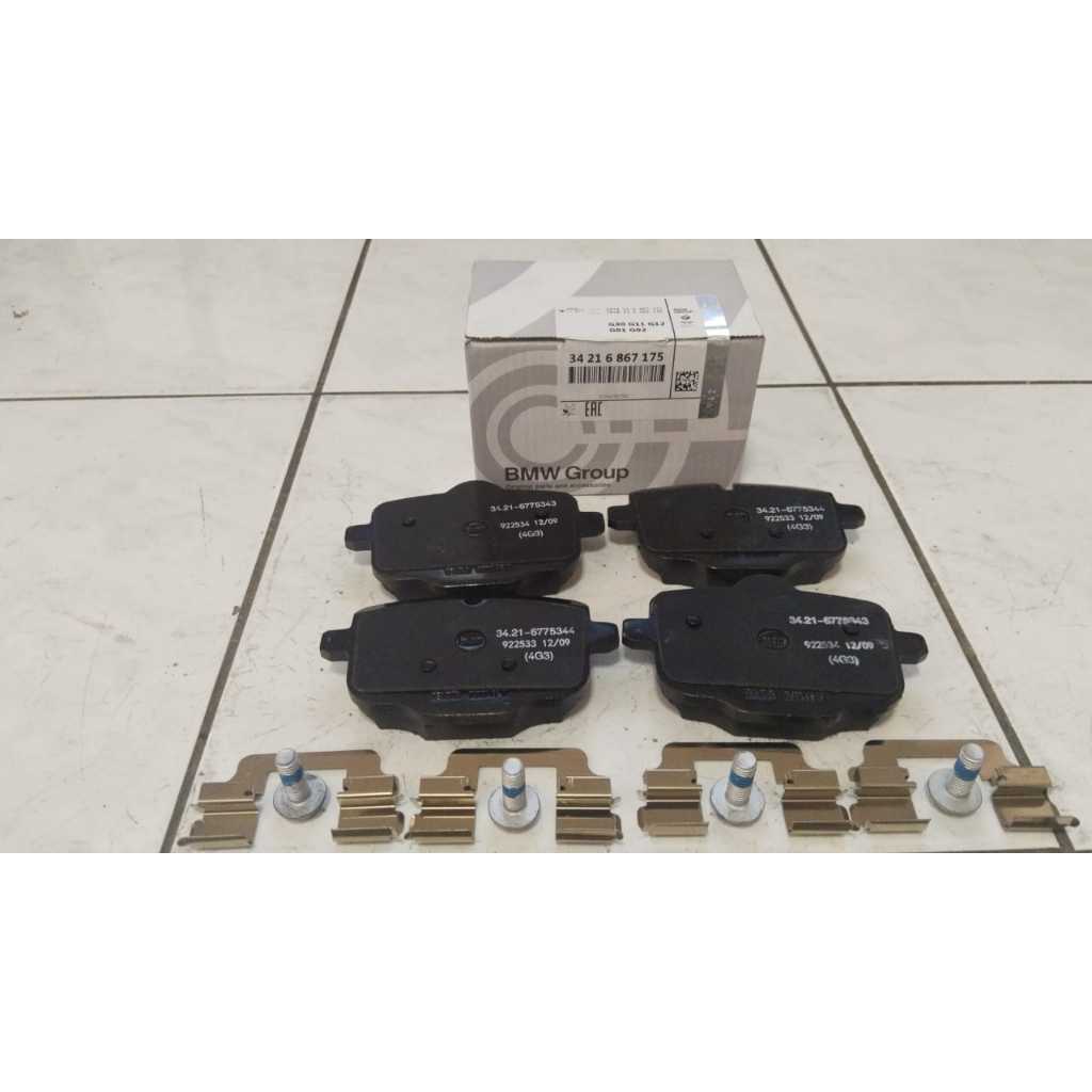 34216867175 REAR BRAKE PAD BMW G30 G11 G12 G01 G02 (100% ORIGINAL ...