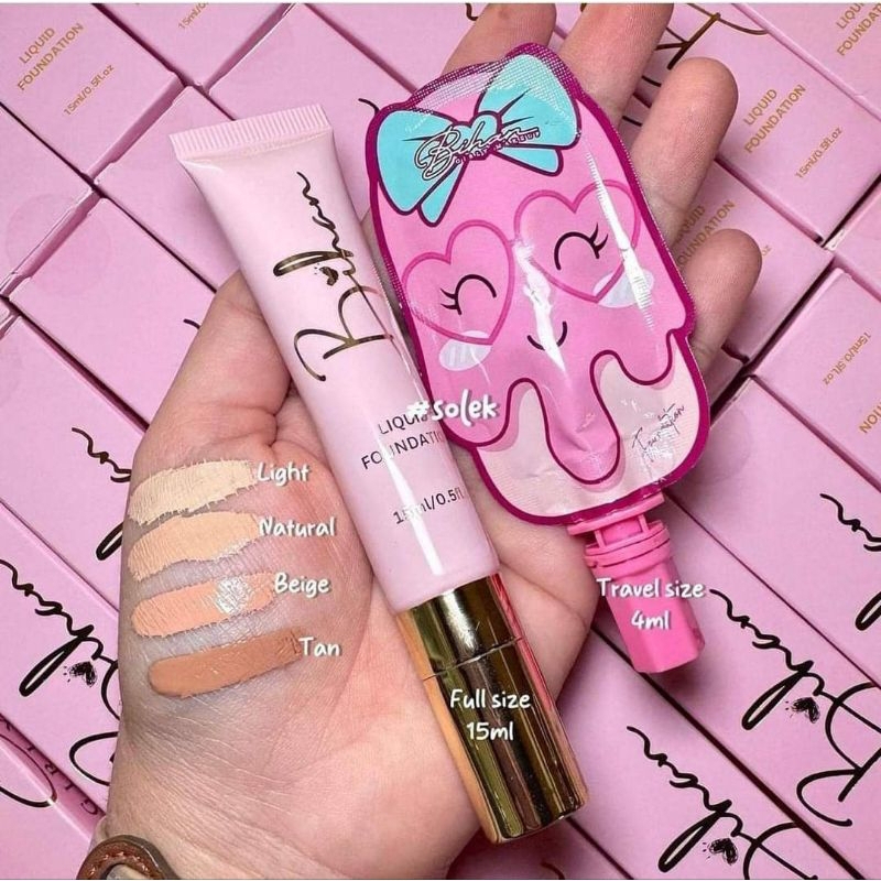 Bihan Foundation Malas 4ml & 15ml Bihan Girly Makeup BGM | Shopee Malaysia
