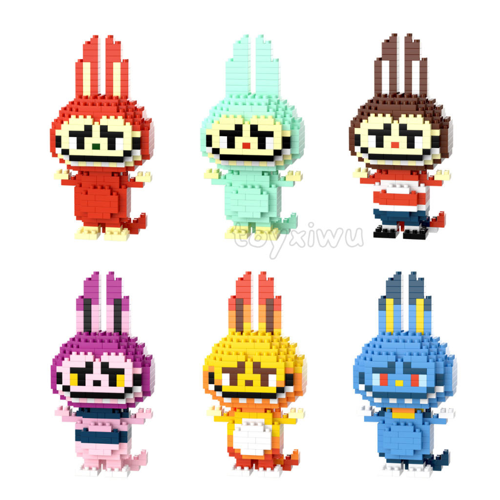 [ nano brick ] Zimomo building brick toy labubu | Shopee Malaysia