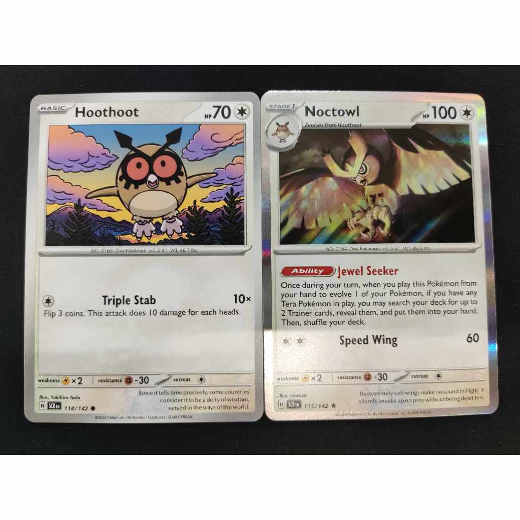 Pokemon TCG - Noctowl [Ability : Jewel Seeker] [Set include Basic ...