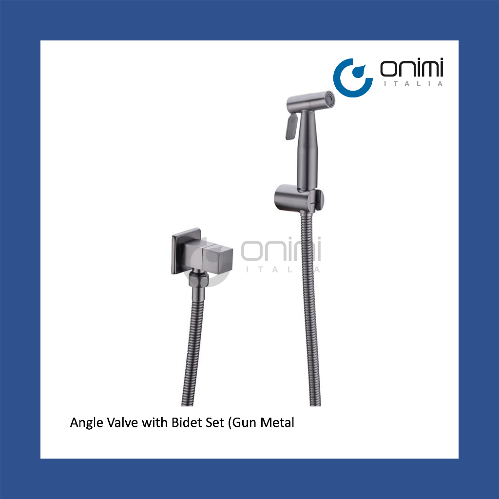 Onimi Italia - Gun Metal Hand bidet / Grey hand bidet set / Hand Bidet ...