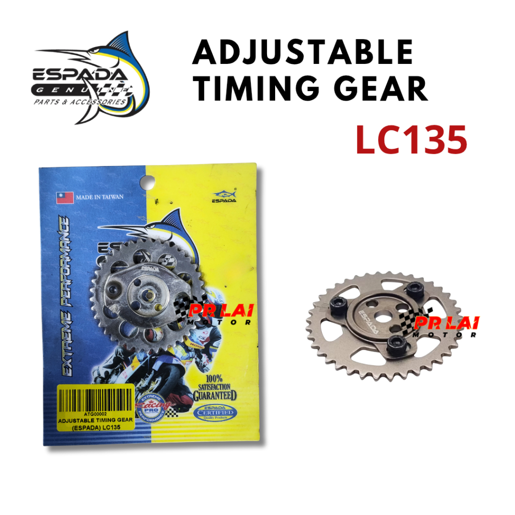 ESPADA TIMING GEAR ADJUSTABLE LC135 YAMAHA LC | Shopee Malaysia