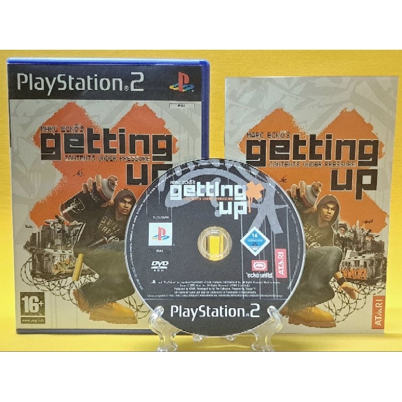 🔥MARC ECKO'S GETTING UP CONTENTS UNDER PRESSURE🔥 PS2 | Shopee Malaysia