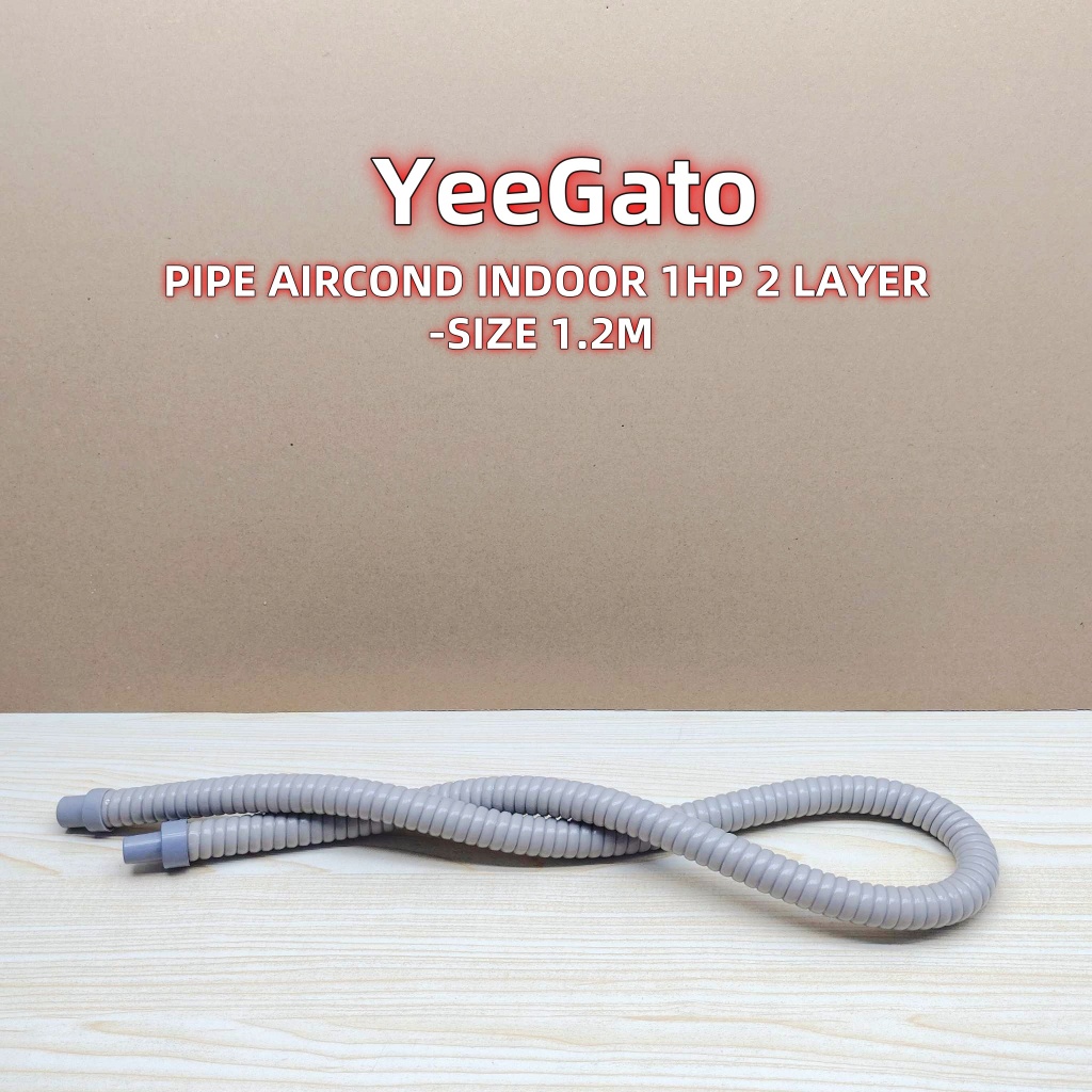 [1HP 120CM] PIPE OUTGOING INDOOR DRAIN HOSE HEAD INSULATION FLEXIBLE ...