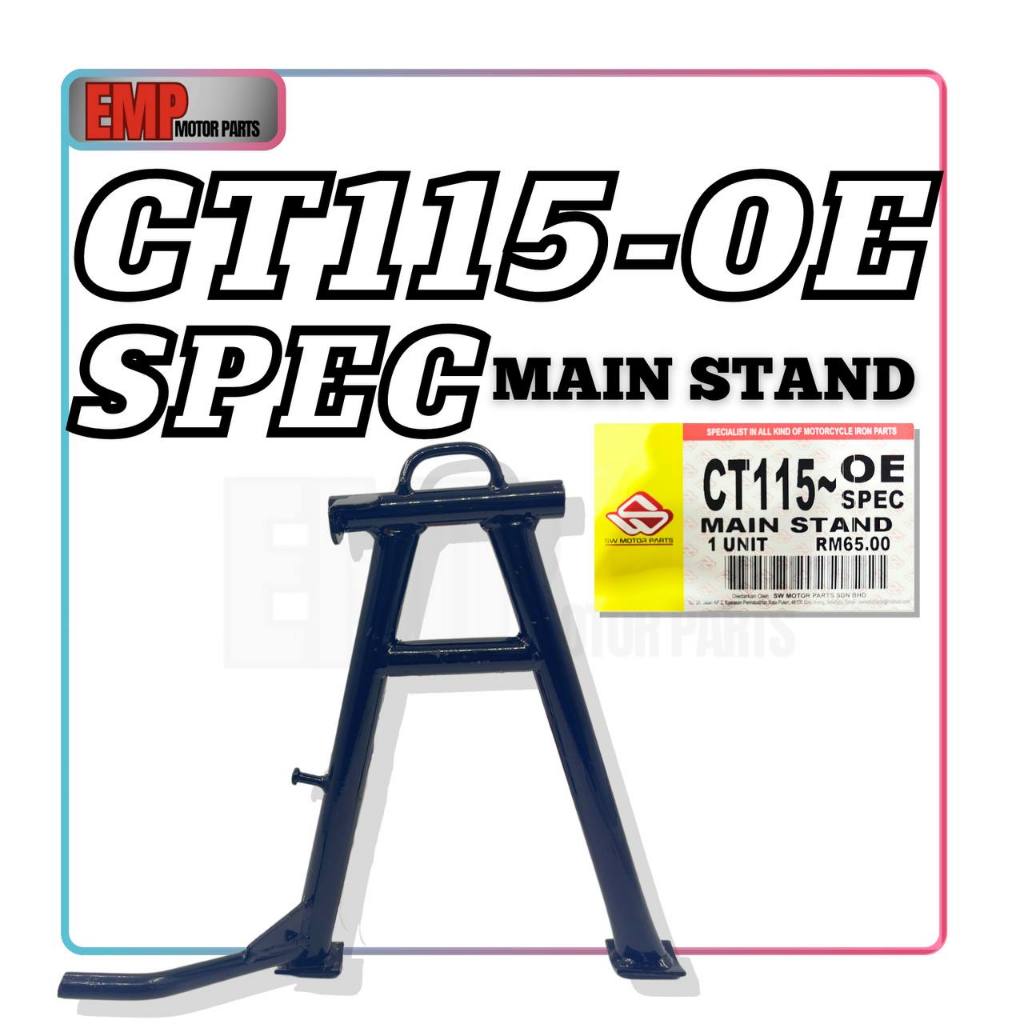 MAIN STAND CT115 & SHAFT DOUBLE STAND CT115 OE SPEC TONGKAT TENGAH CT ...