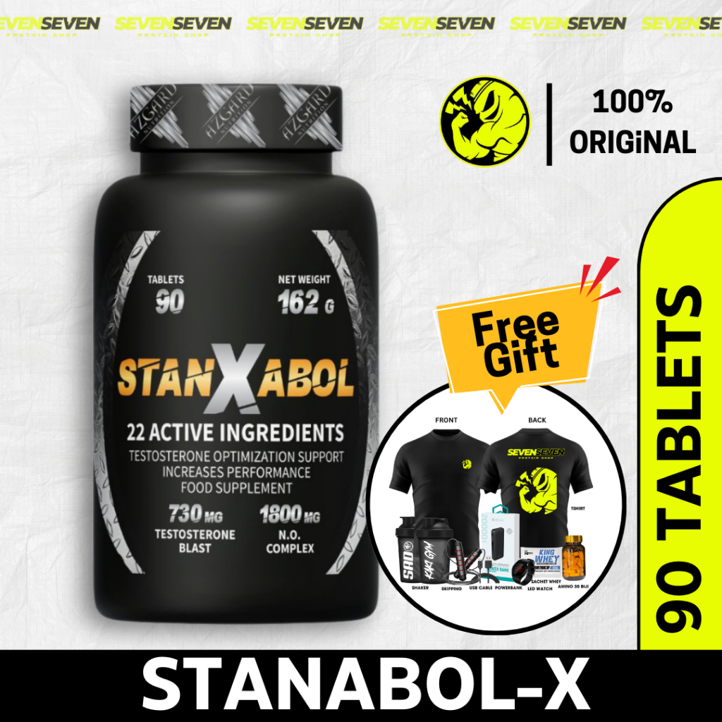 Azgard Nutrition Stanabol-X Supplement Energy Booster (90 Tablets ...