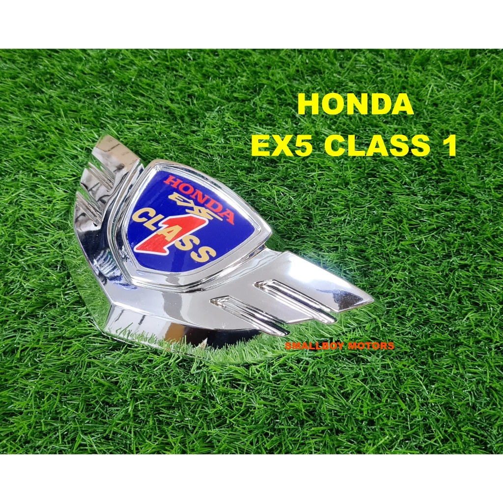 HONDA EX5 CLASS 1 LOGO EMBLEM LAMBANG DEPAN FRONT PANEL HORN COVER SET EX5CLASS CLASS 1 | Shopee ...