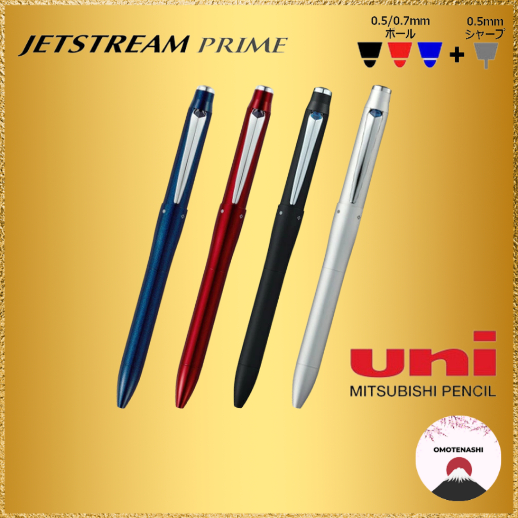Mitsubishi Pencil Multi-function Pen Jetstream Prime 3&1 0.5mm, 0.7mm ...