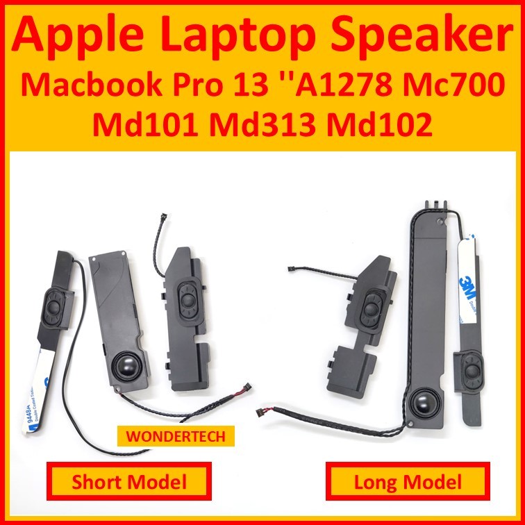 Macbook Pro 13 Inch A1278 Speaker Mc700 Md101 Md313 Md102 | Shopee Malaysia