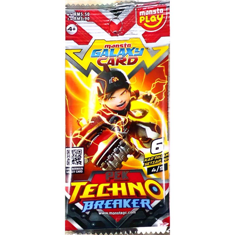 SINGLE PACK TECHNO BREAKER KAD BOBOIBOY GENTAR S AR SR MONSTA GALAXY ...