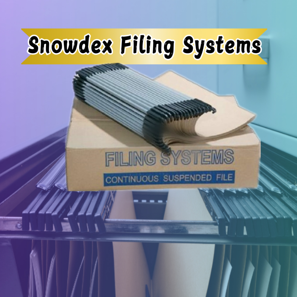 (Clearance Stock)Snowdex Filing Systems Continuous Suspended File (50 ...