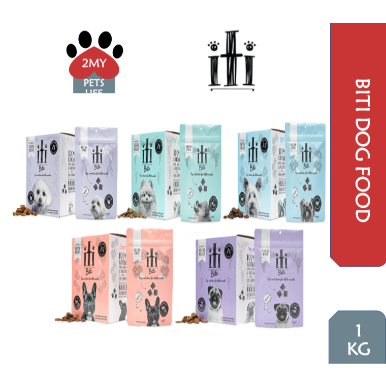 ITI BITI AIR DRIED MEAT FOR DOG ASSORTED FLAVOURS 1KG (5x200g) | Shopee Malaysia
