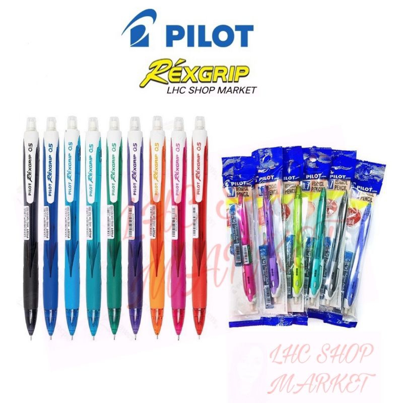 Pilot Rexgrip Mechanical Pencil 0.5mm 0.7mm 1Set | Shopee Malaysia