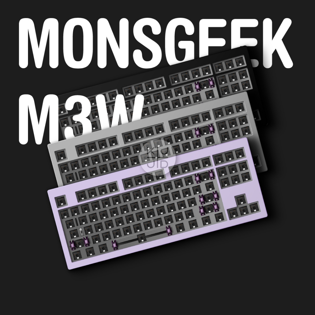 [KEYBOARD] MonsGeek M3W Barebones | Tri-mode Hotswap TKL CNC Aluminum ...