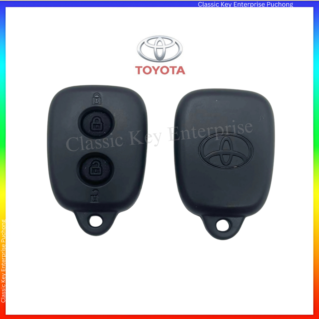 TOYOTA Avanza / Rush 2 Button remote case casing or Battery CR2025 ...