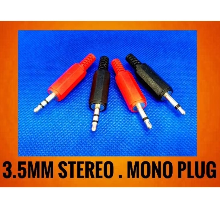 STEREO PLUG STEREO SOCKET MONO SOCKET 3.5MM FOR HEADPHONE COMPUTER ...