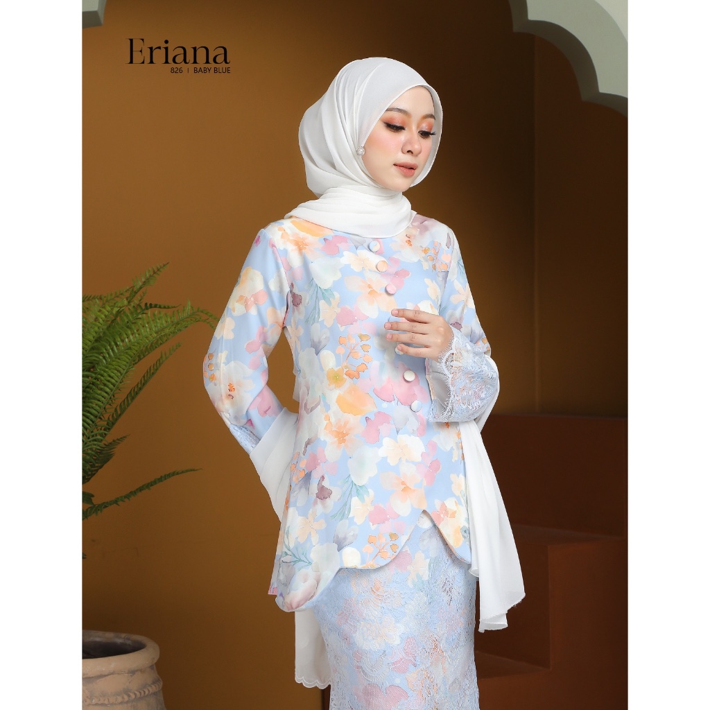 CHIC CHOC | ERIANA KURUNG MODERN 826 | BAJU BRIDESMAID BAJU KURUNG RAYA ...