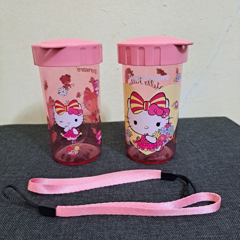 Tupperware Hello Kitty Flask 350ml with Strap(1 Pcs) | Shopee Malaysia