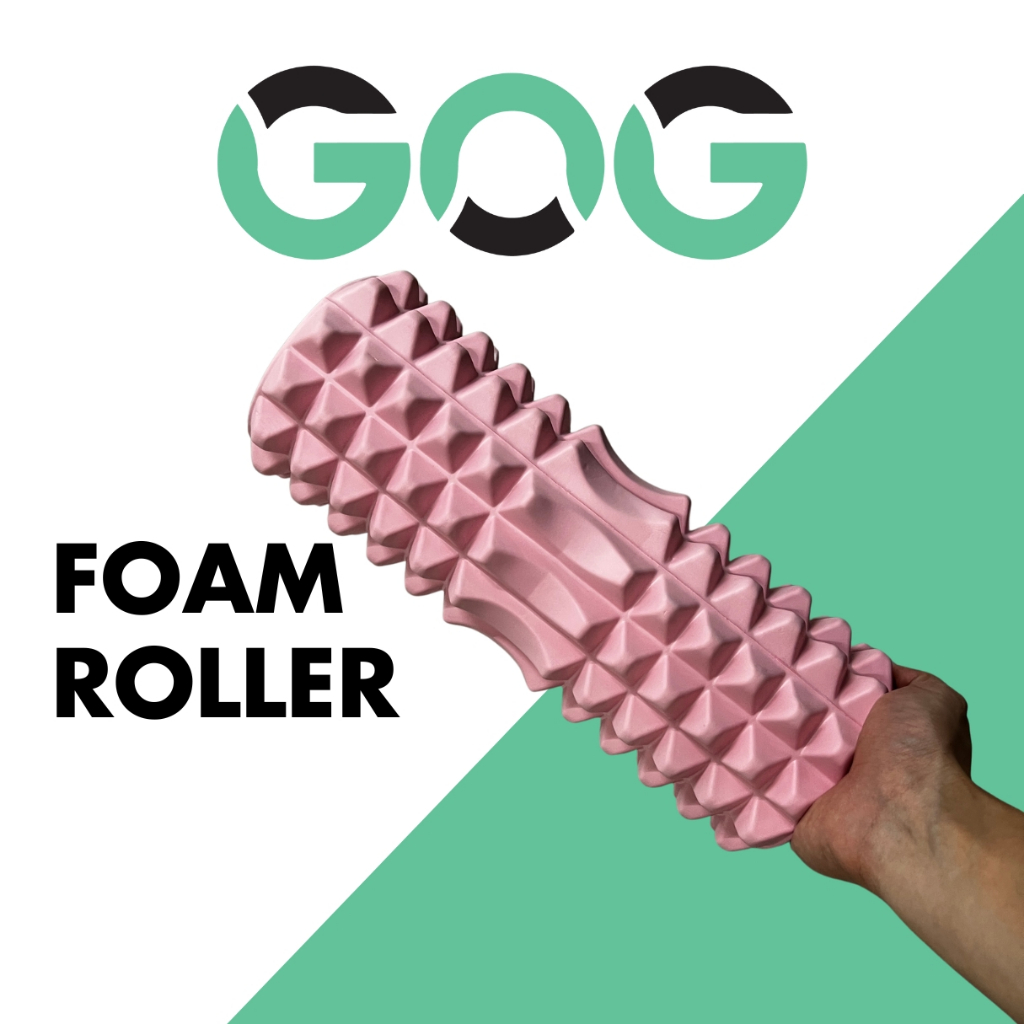 GOG 33cm Foam Roller for Massage Yoga Foam Roller Stretching Post ...