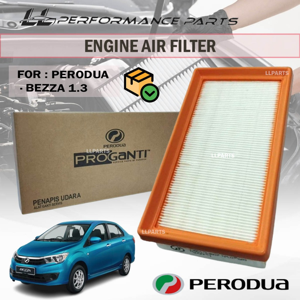 Original Perodua Bezza 1.3 Engine Air Filter Replacement Air Cleaner ...