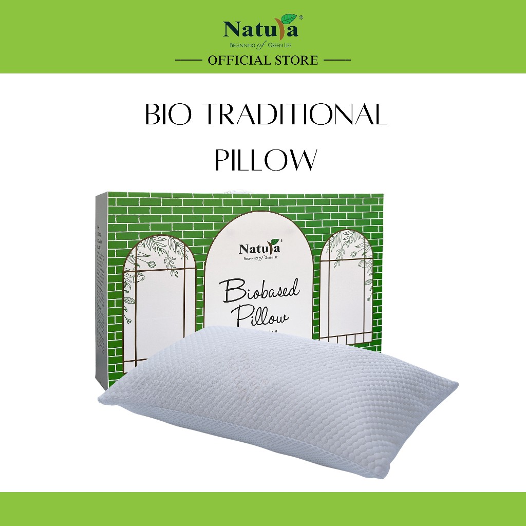 Natura Bio Traditional Pillow /Memory Foam/Free Delivery/2year Warranty ...