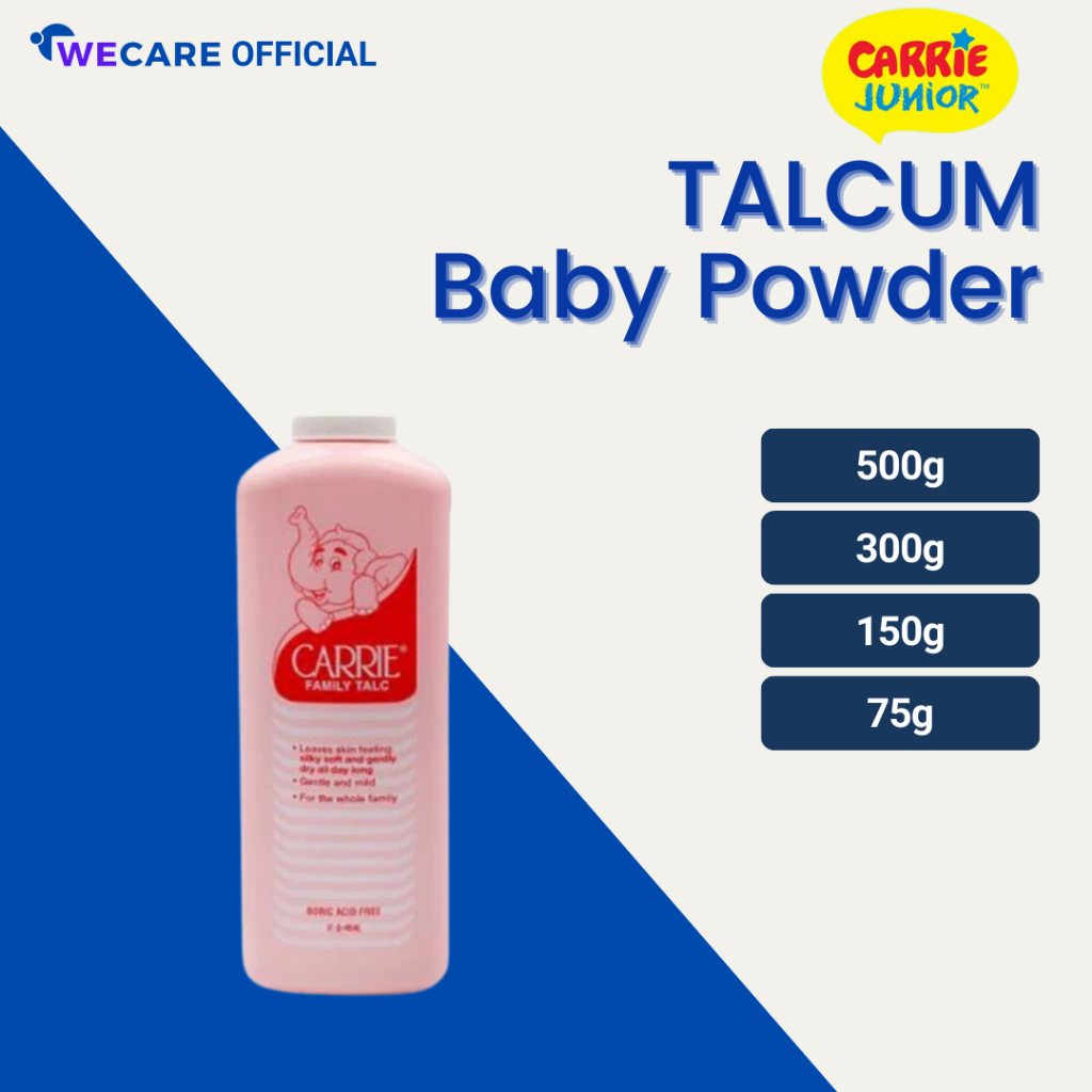 Carrie Junior Family Talc / Powder (75g / 150g / 300g / 500g) | We Care ...