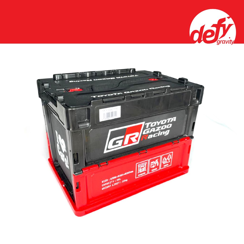 TOYOTA GAZOO Racing Folding Container 20L Original Japan | Shopee Malaysia