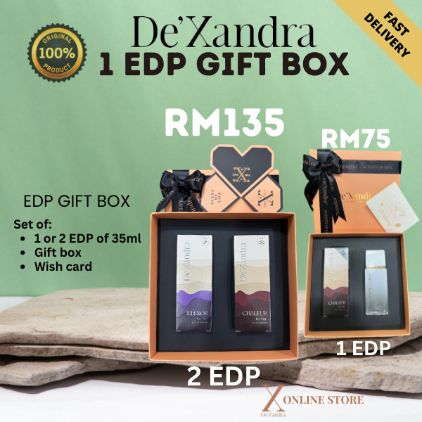 Gift Set DeXandra Perfume Original With Barcode 35ml | Shopee Malaysia