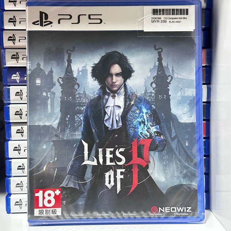 NEW R3 (ENG/CHN) PLAYSTATION PS5 LIES OF P PHYSICAL DISC GAMES | Shopee ...
