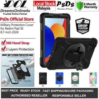 PsDs PirateKing Redmi Pad SE 8.7-inch 2024 Anti-Drop Military ...