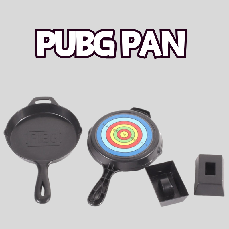 COD 23*14CM PUBG Frying Pan With Pedestal Target Game CosPlay Props ...