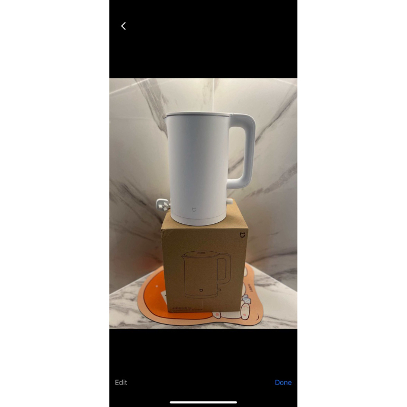 Xiaomi Mijia Electric Kettle 1A 304 Stainless Steel 1.5L Dual Layer ...