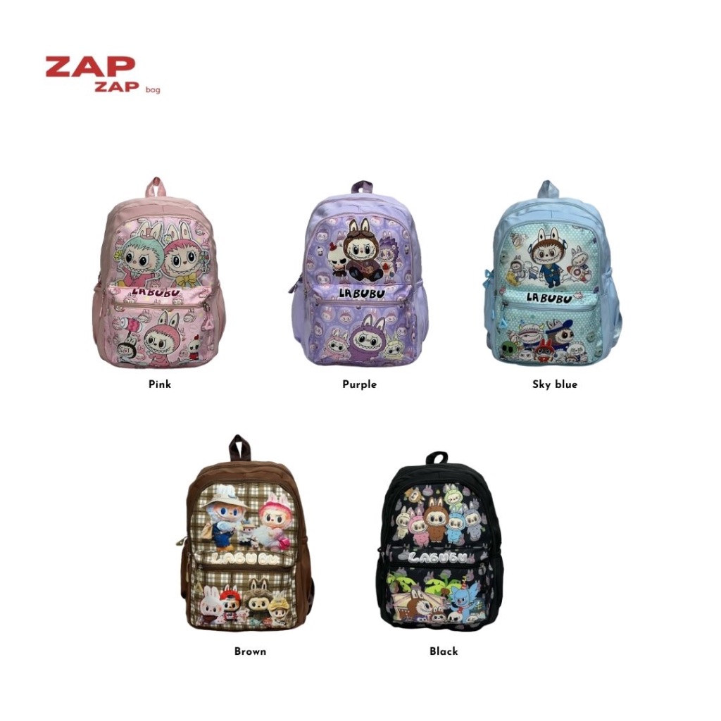 Labubu Cartoon Children’s Backpack (Primary Elementary Middle School ...