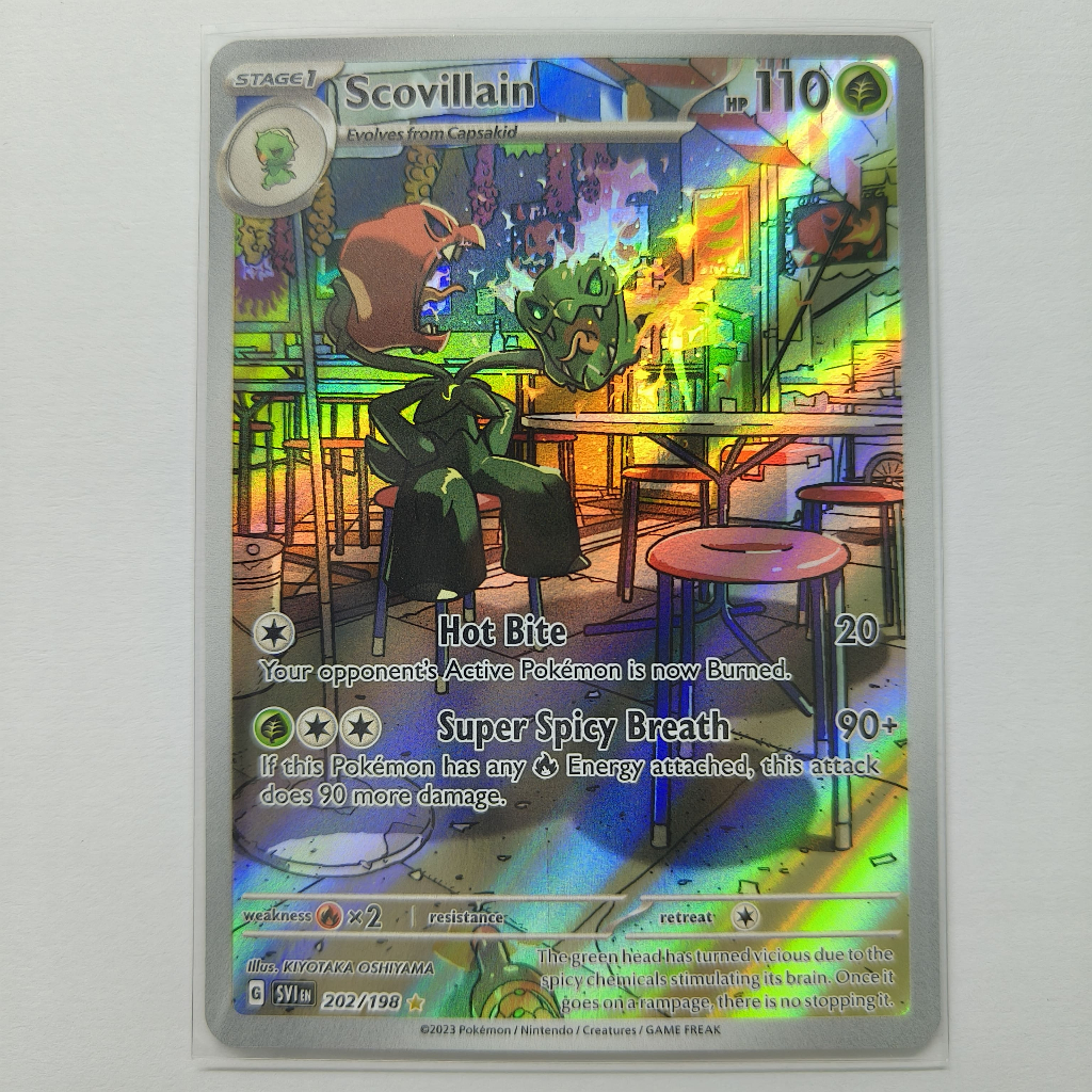 Pokemon Scarlet & Violet! SV1 IR / Scovillain - 202/198 | Shopee Malaysia