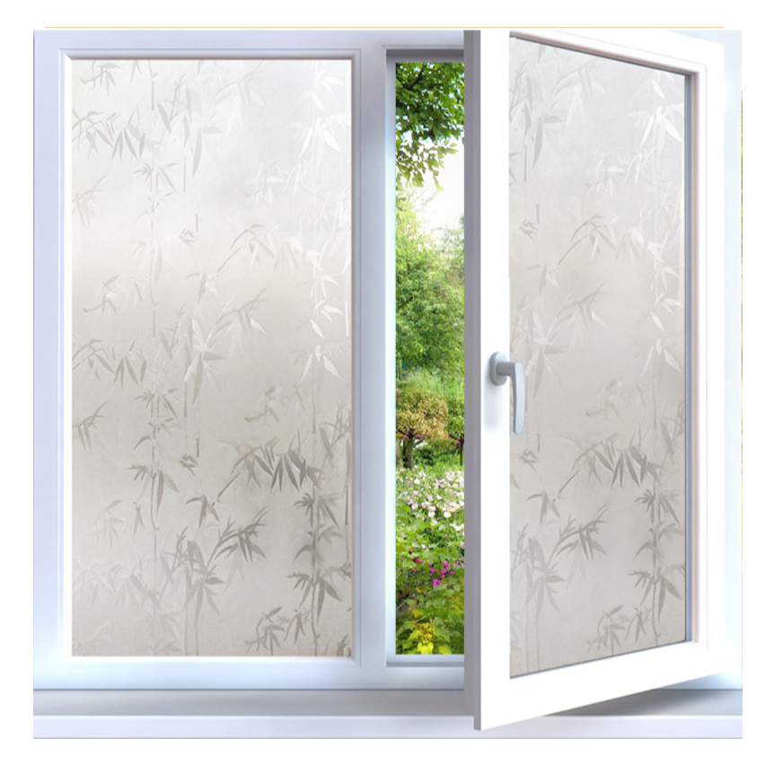 Ready Stock Electrostatic Window Film Privacy Film Non Adhesive Tinted ...