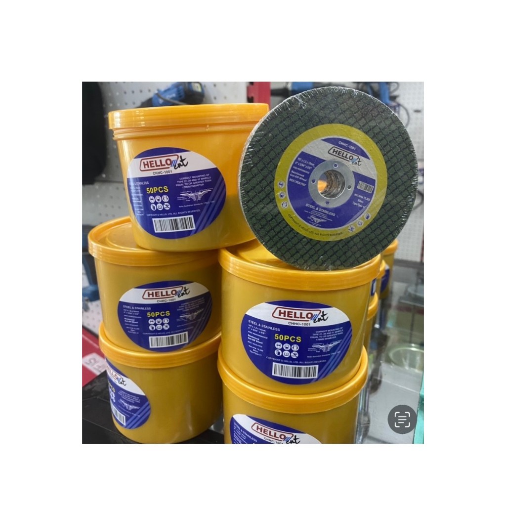 HELLO 4" Stainless Steel Metal Cutting Disc Angle Grinder Cutting Wheel ...