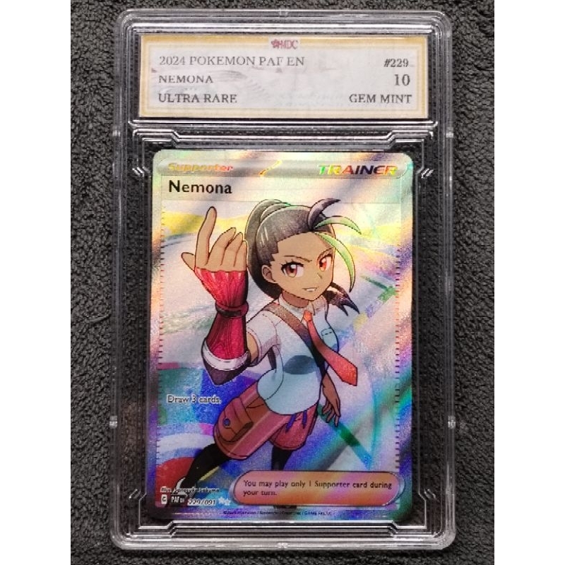 2024 Pokemon Paf EN "Ultra Rare" (MDC Graded 10 GEM MINT ) | Shopee ...