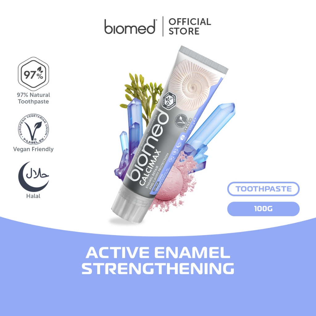 Biomed Natural Toothpaste Calcimax | HAP Improve gum health , Kesihatan ...