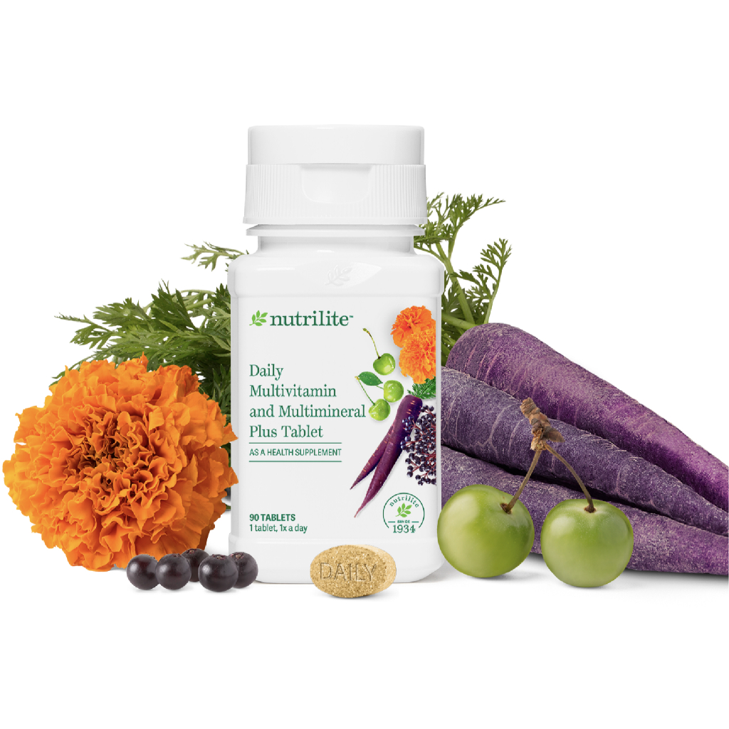 New Packing! Nutrilite Daily Multivitamin and Multimineral Plus Tablet ...