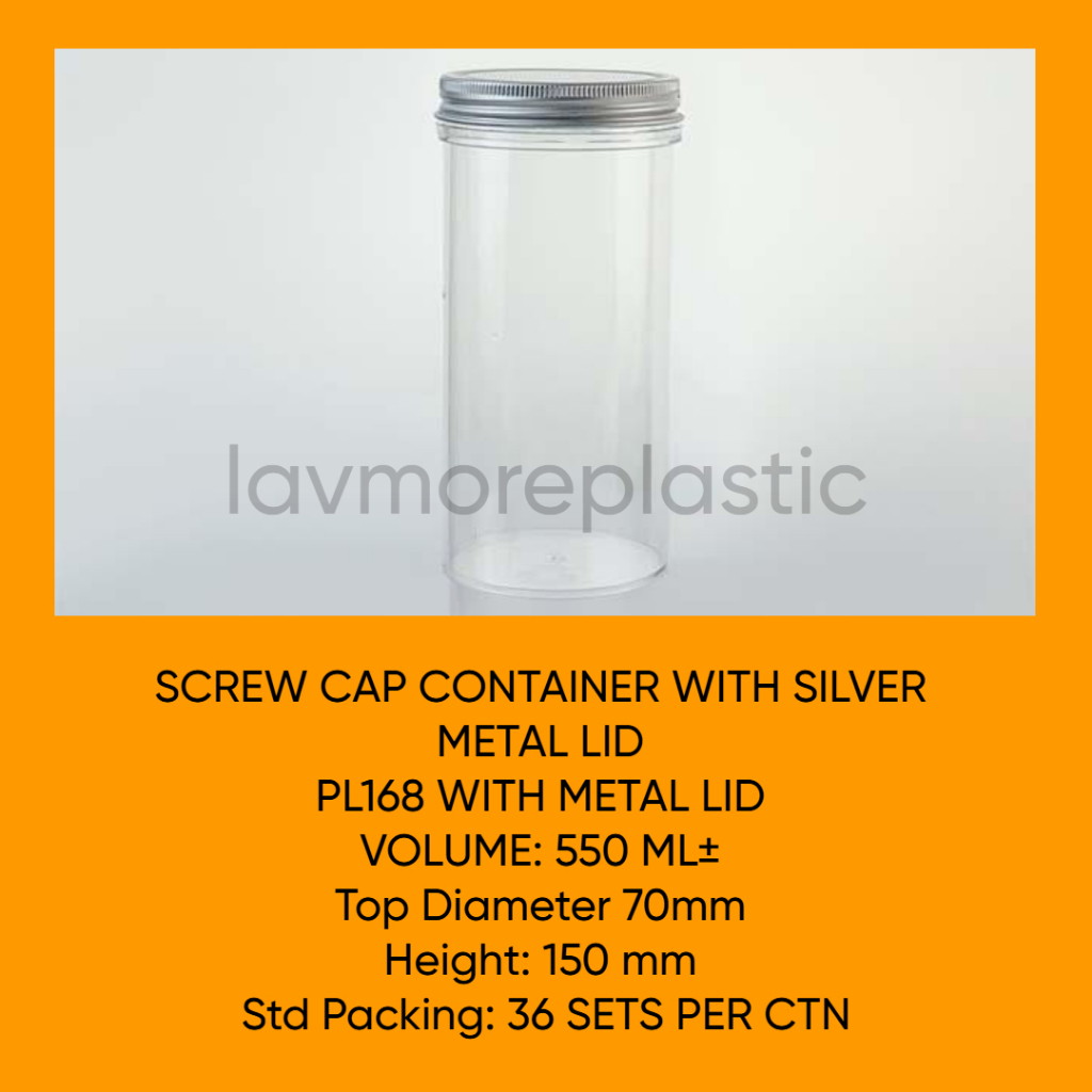 (12 PCS) PL168,PL168-B,PL168-C Bekas plastik penutup pusing/Screw Cap ...