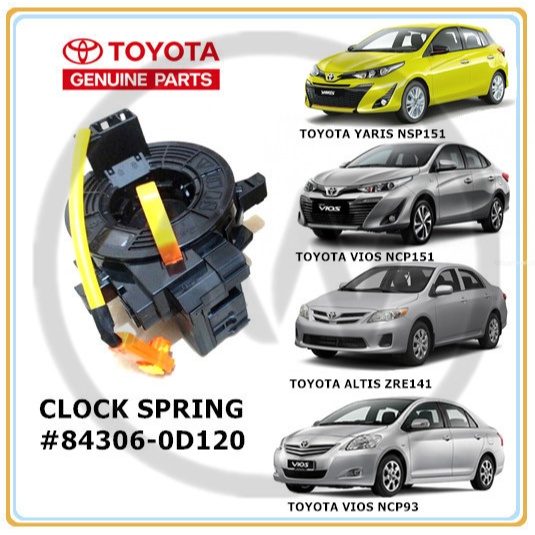 Toyota Vios NCP93 NCP150 Yaris NSP151 Altis ZRE141 Steering Air Bag ...