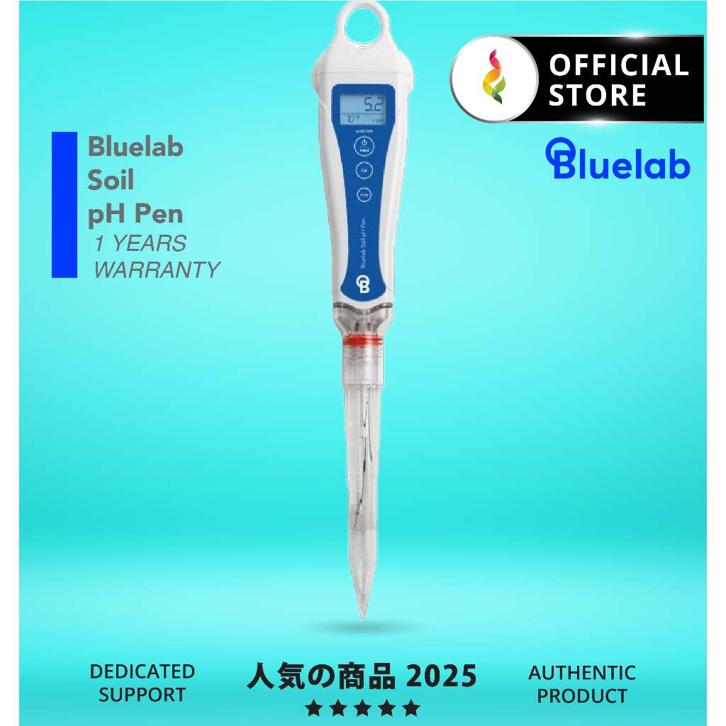 BLUELAB - SOIL PH PEN (MEASURES PH AND TEMPERATURE IN SOIL) FOR ...